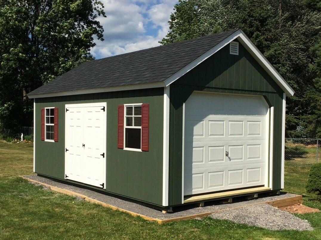 High Quality Prefab Garages in NY | Sheds by Fisher Since 1995