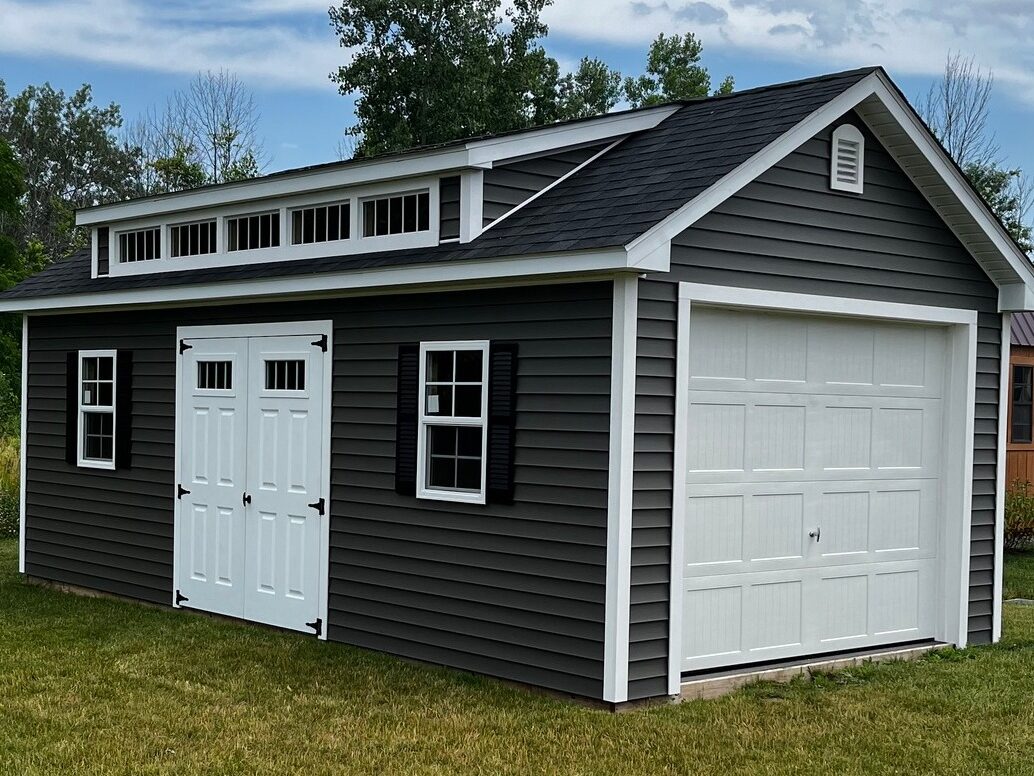 High Quality Prefab Garages in NY | Sheds by Fisher Since 1995