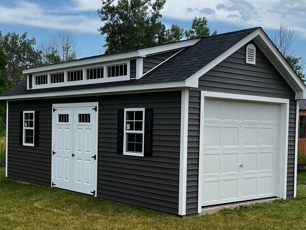 High Quality Prefab Garages in NY | Sheds by Fisher Since 1995